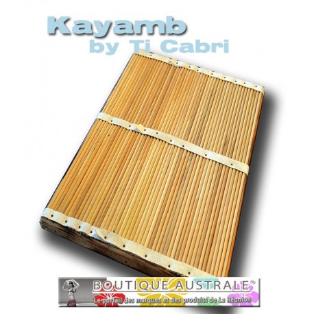 Les kayambs de La Réunion, fabrication artisanale pour prfessionnels.